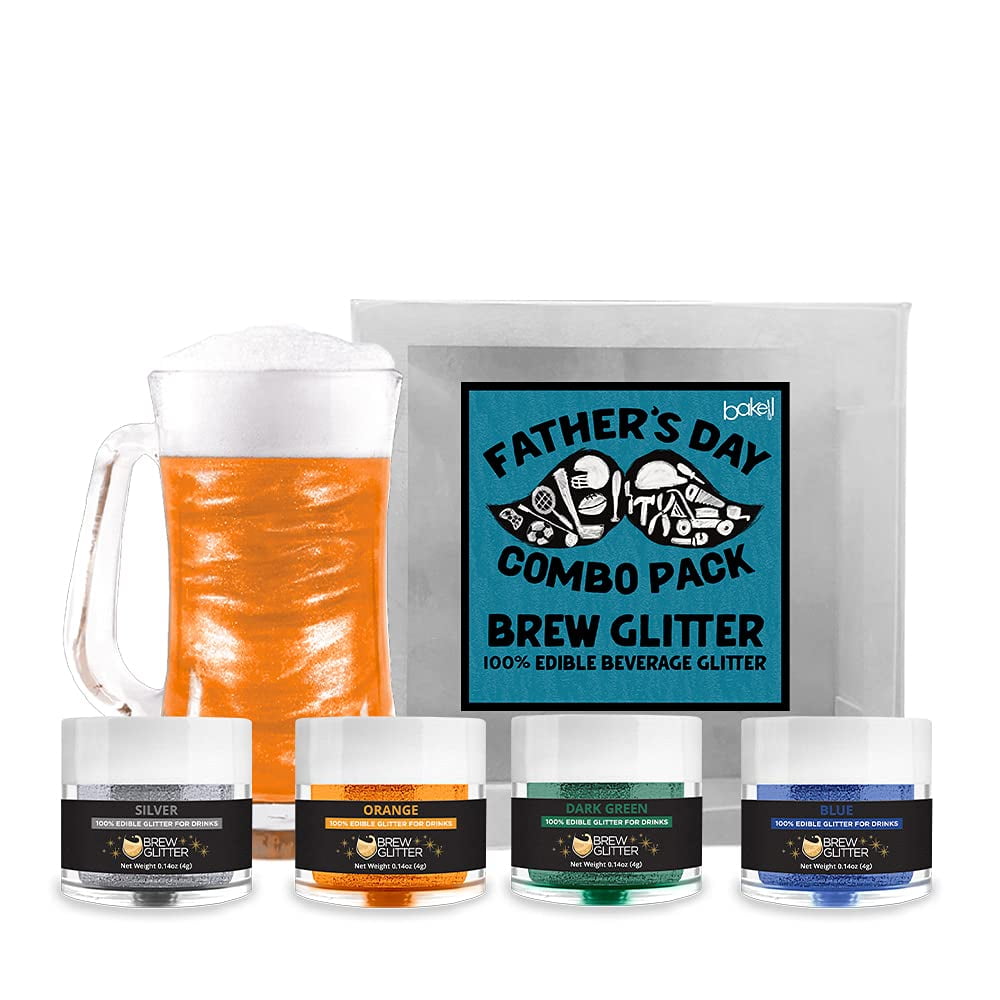 Brew Glitter - Holiday Combo Packs (4g Jars) | Assorted Edible Drink ...