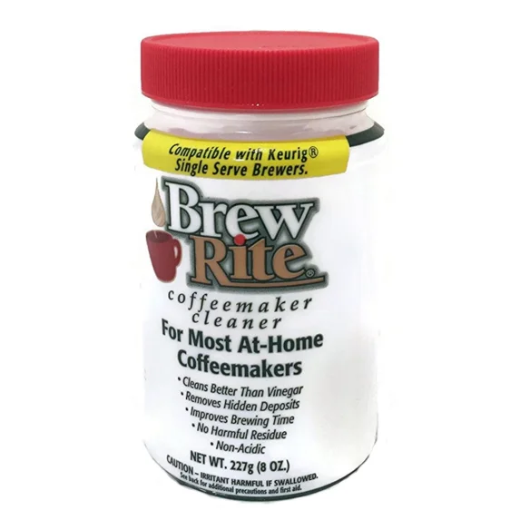 Brew Rite Coffee Maker Cleaner For Espresso Machines And Drip ...