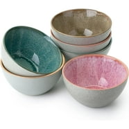Brew To A Tea BTaT- Ceramic Dipping Bowls, 3.5 Oz, Set of 6, Colorful Small Bowls - Walmart.com