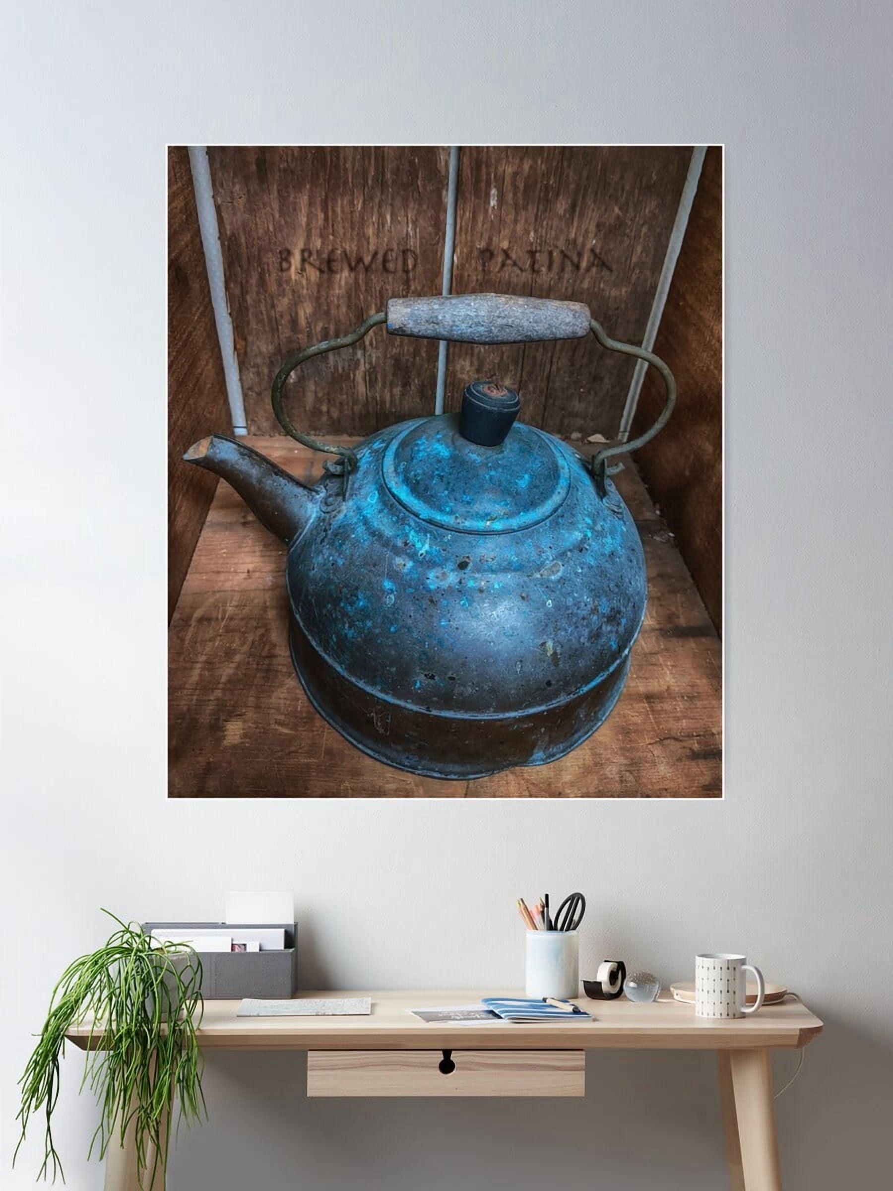 Brewed Patina Poster Wall Art Modern Wall Decor For Living Room Bedroom ...