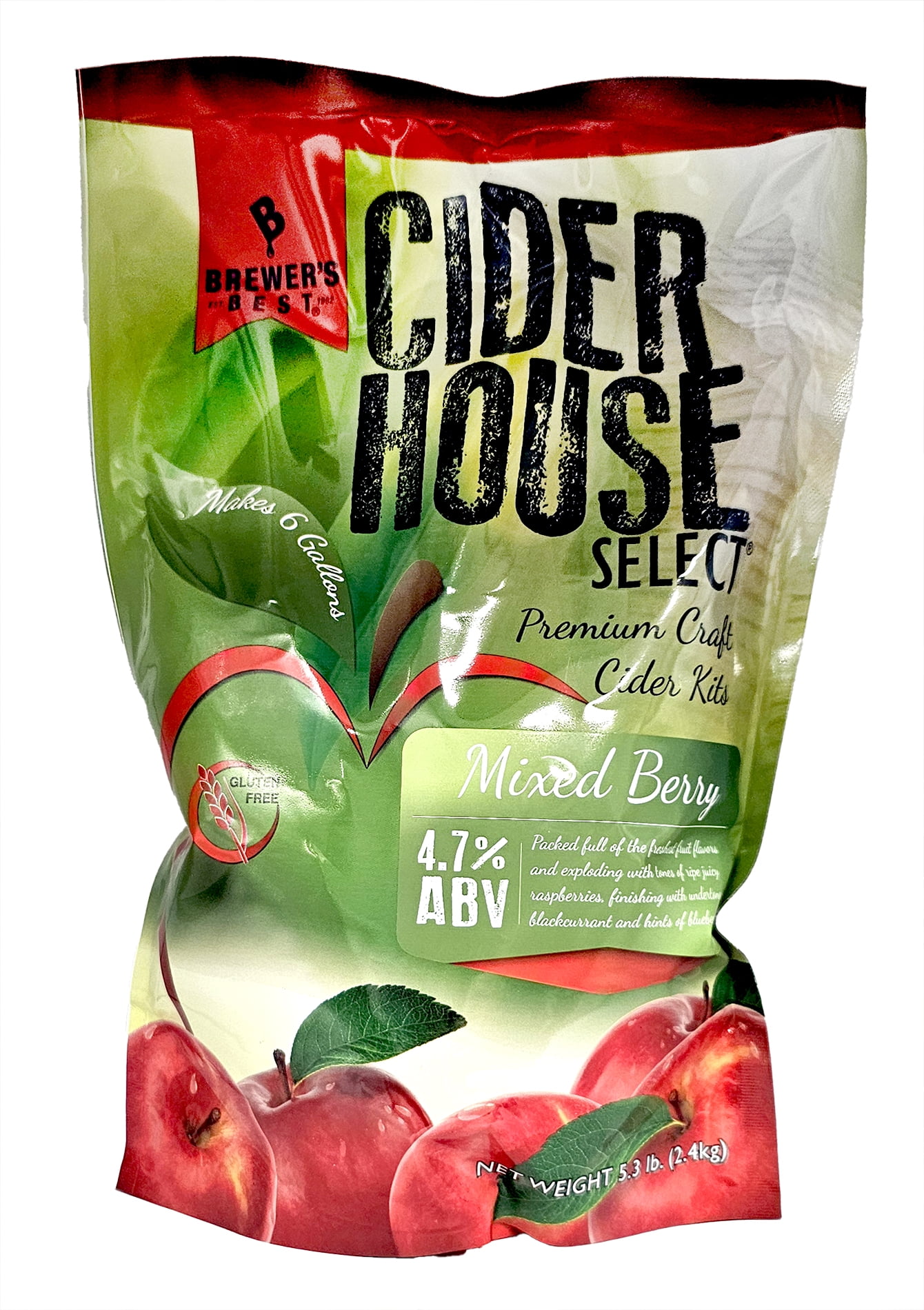 Brewer's Best Cider House Select Mixed Berry Cider Kit - Walmart.com