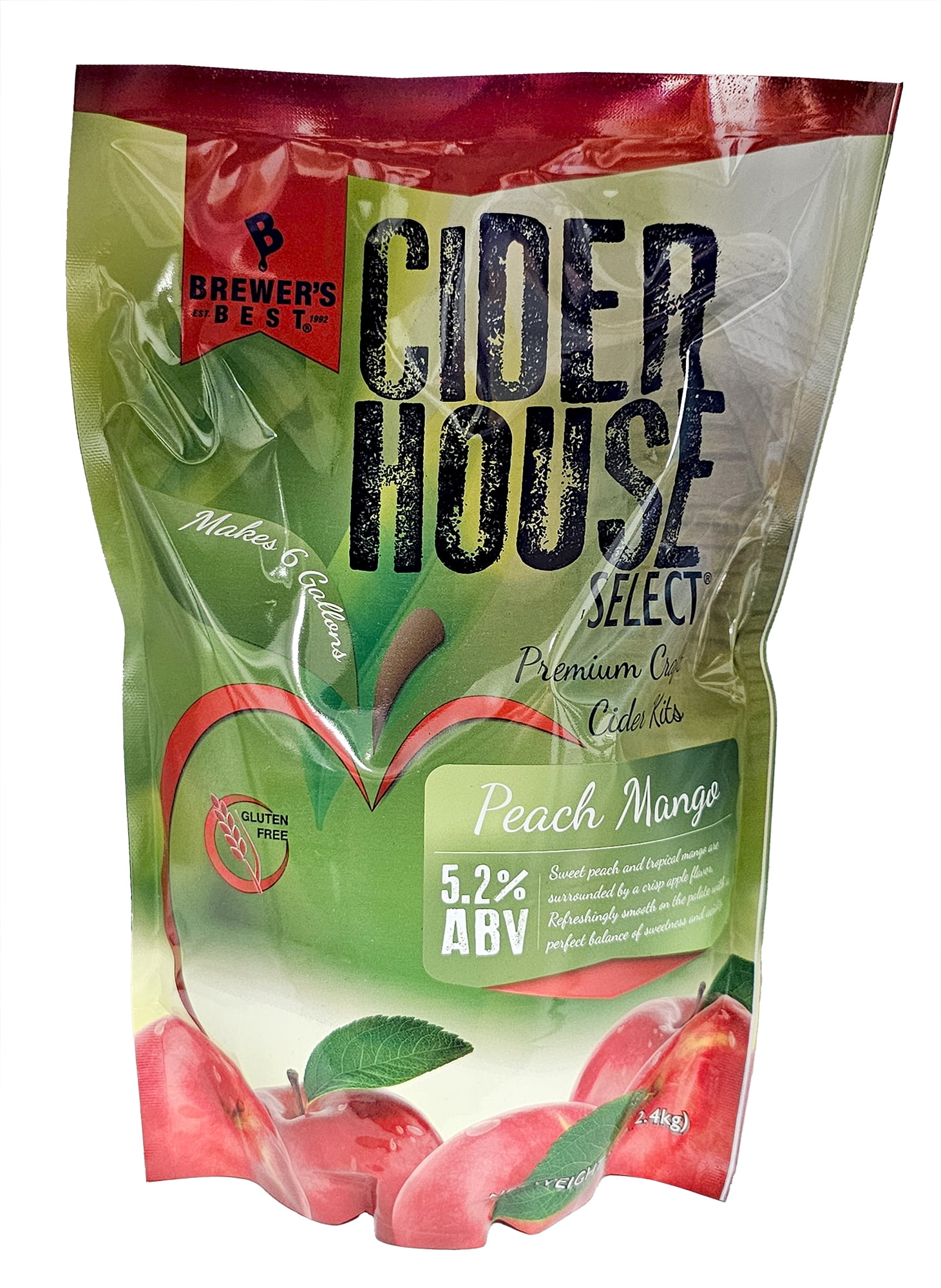 Home Brew Ohio Peach Mango Cider Kit Walmart