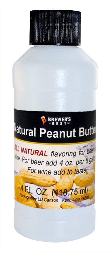 Brewer's Best Natural Beer and Wine Fruit Flavoring (Peanut Butter ...