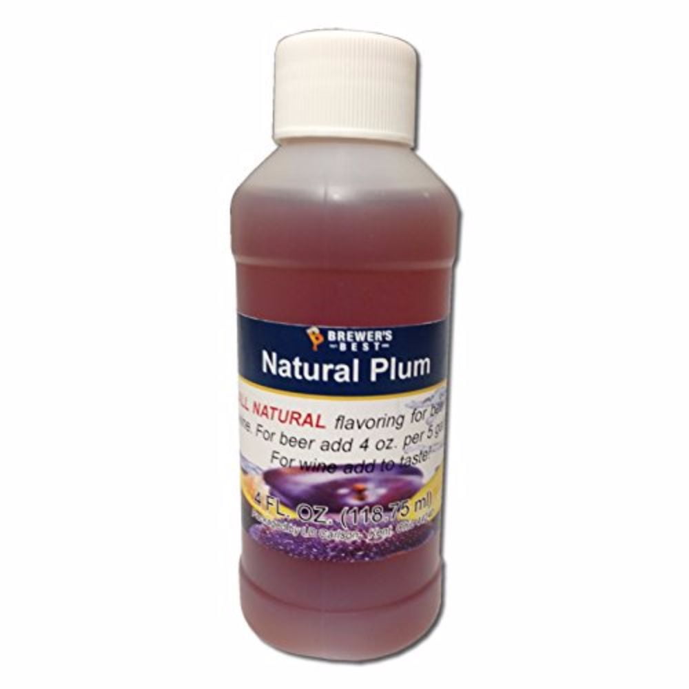 Brewer's Best Natural Beer and Wine Fruit Flavoring (Plum) - Walmart.com