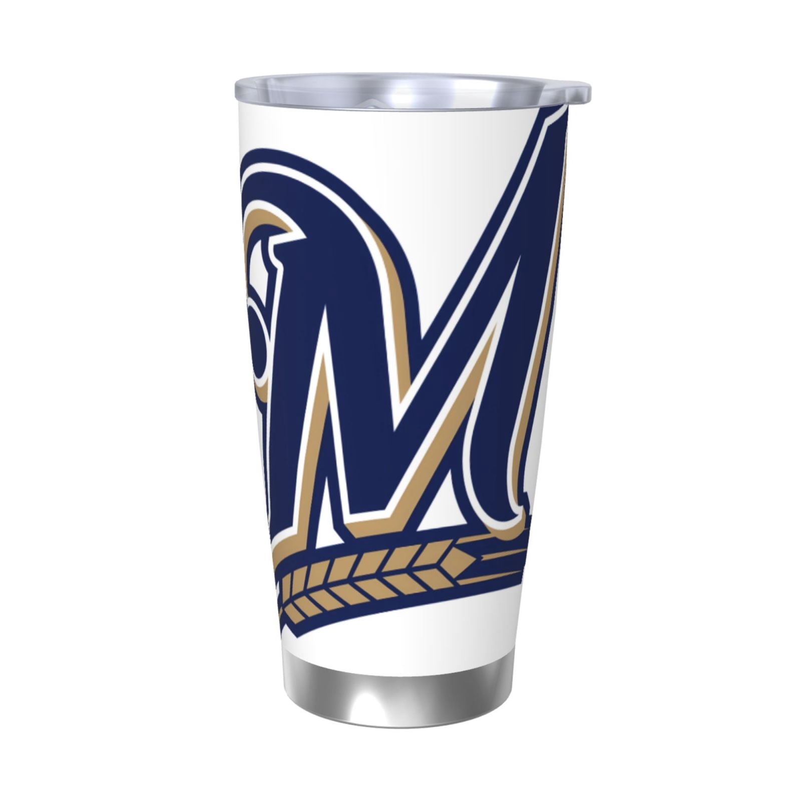 Brewers 20OZ Car Cup Without Straw One Size Team Logo Double Walled ...