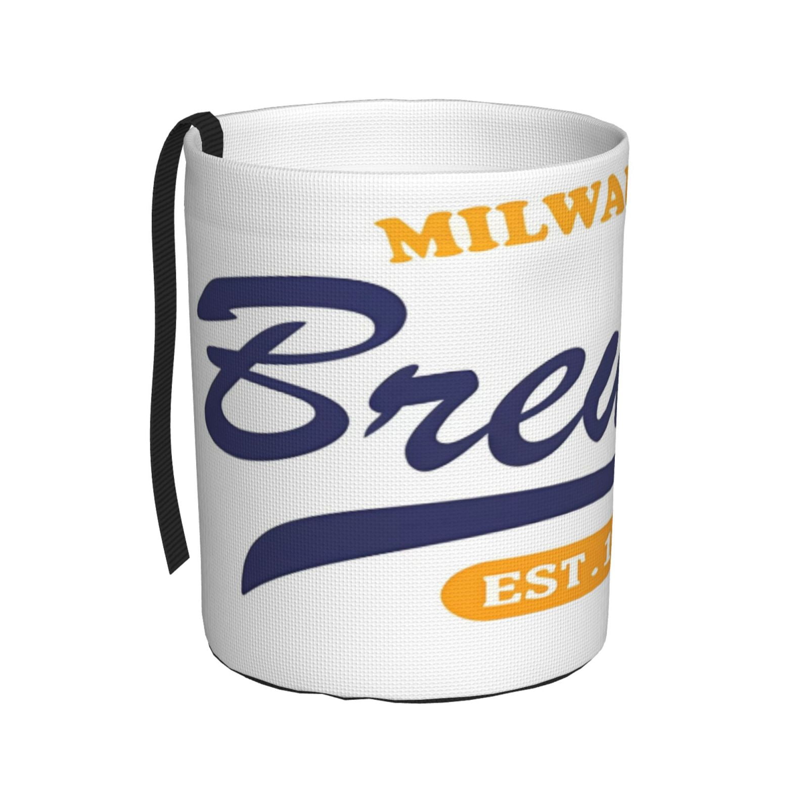 Brewers Baseball Team Custom Car Trash Can, Mini Collapsible Pop-Up Car ...