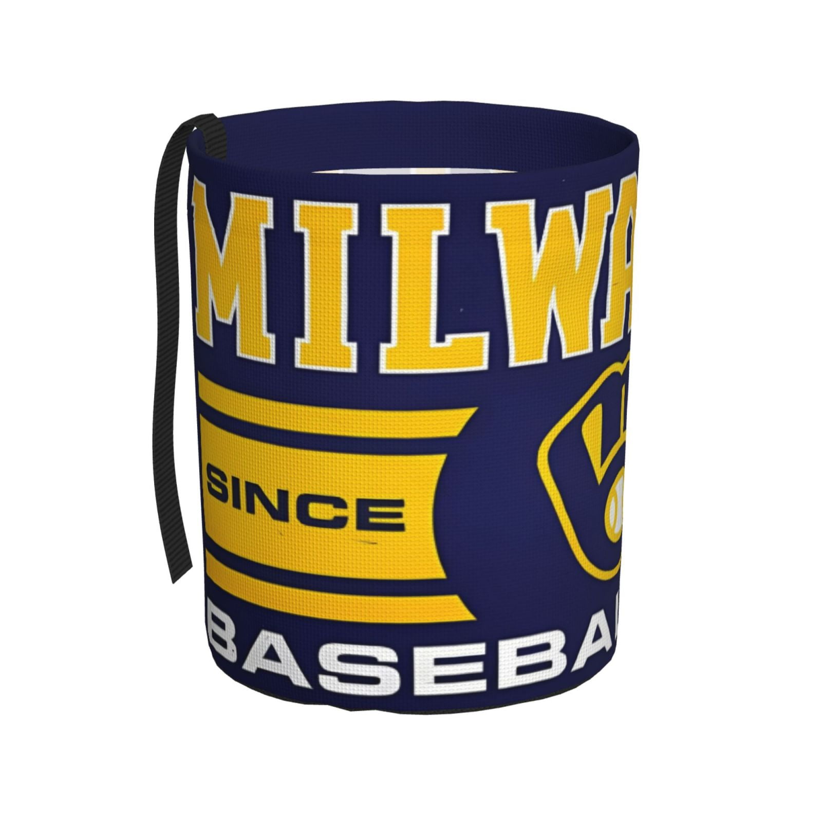 Brewers Baseball Team Custom Car Trash Can, Mini Collapsible Pop-Up Car ...