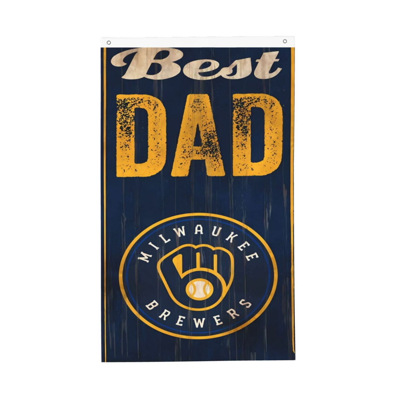 Brewers Baseball Team Double Sided Garden Flag 3x5ft Indoor and Outdoor ...