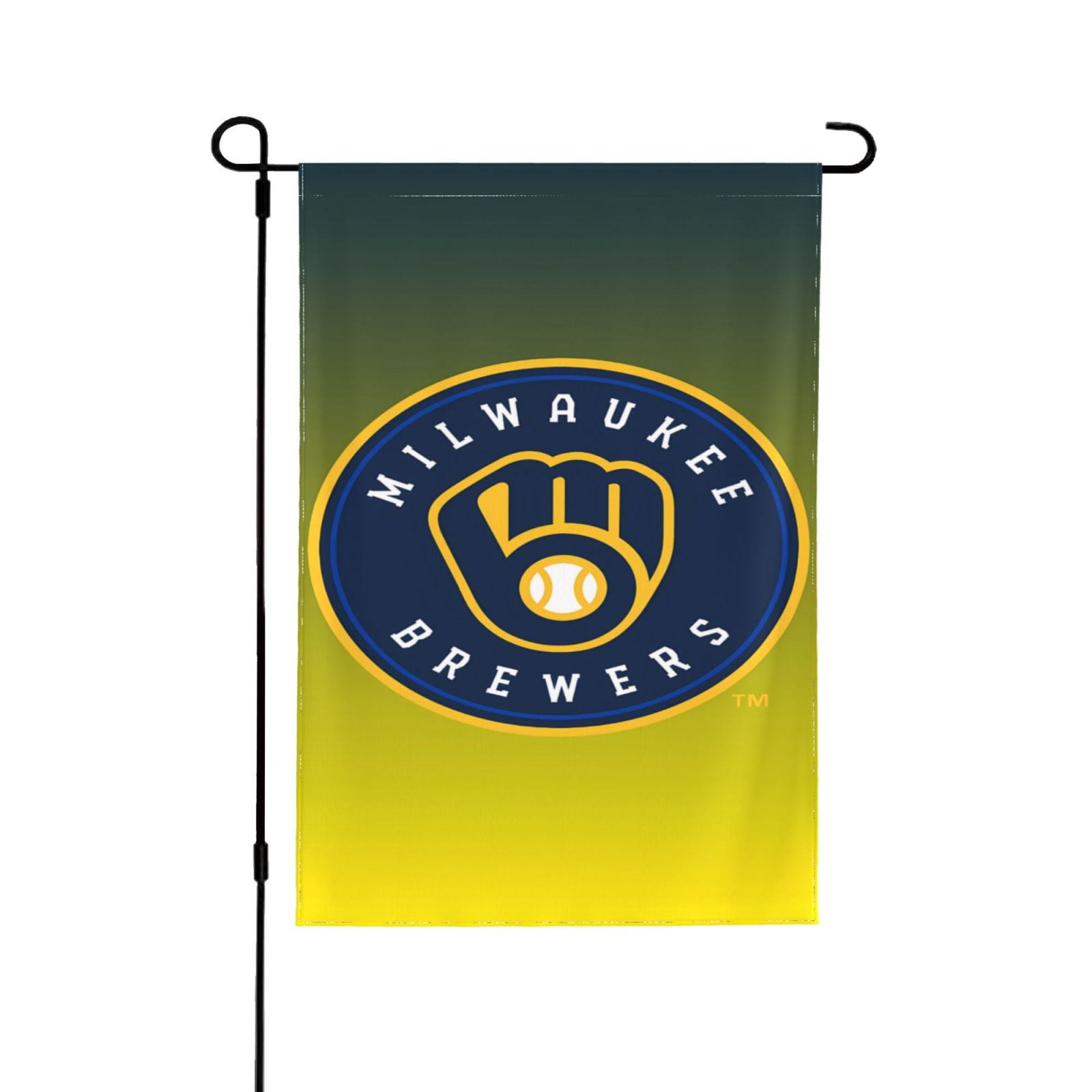Brewers Baseball Team Front Garden Flag, Fans Spectator Flag Hanging ...