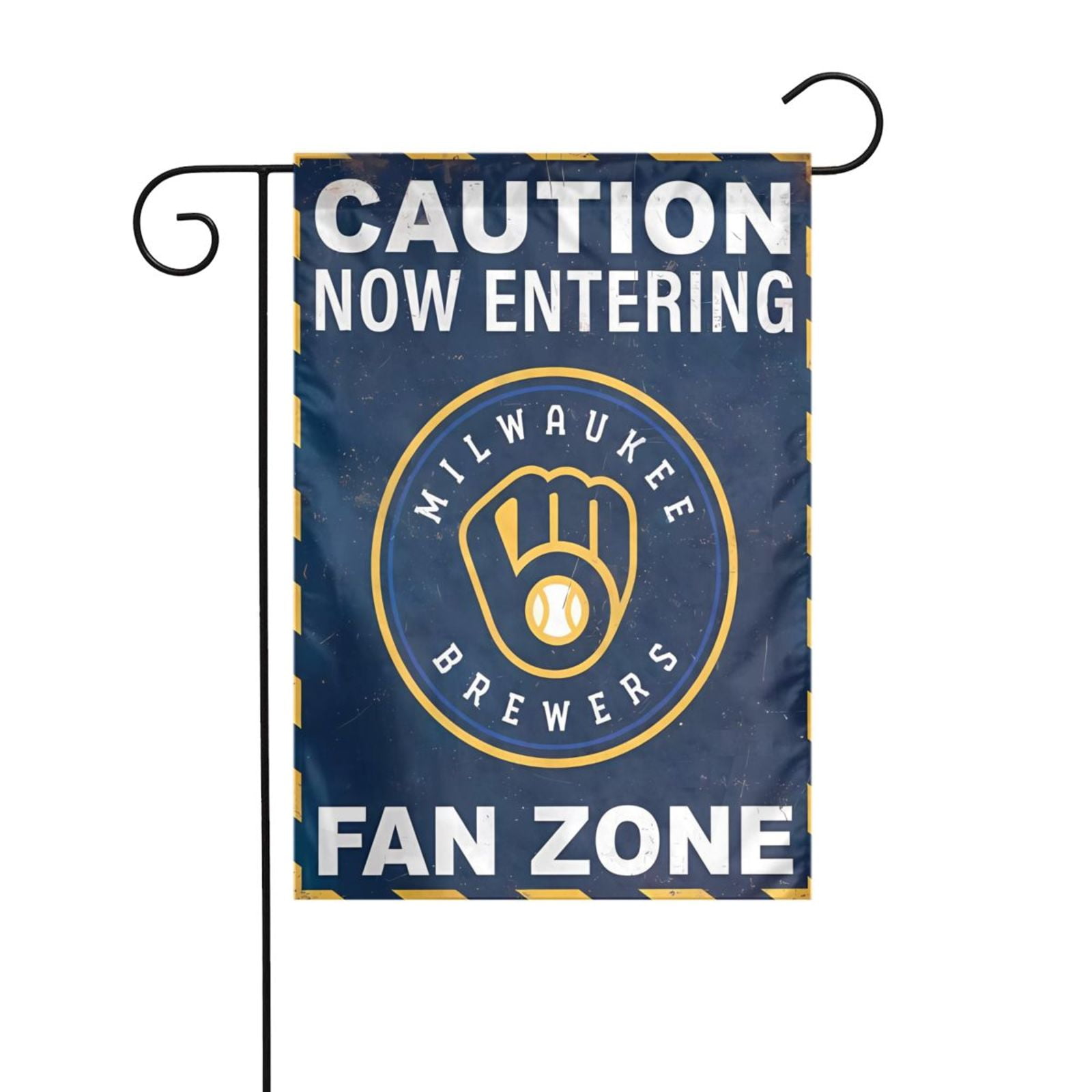 Brewers Team Garden Flag Indoor Outdoor Decoration Double Sided Flag ...