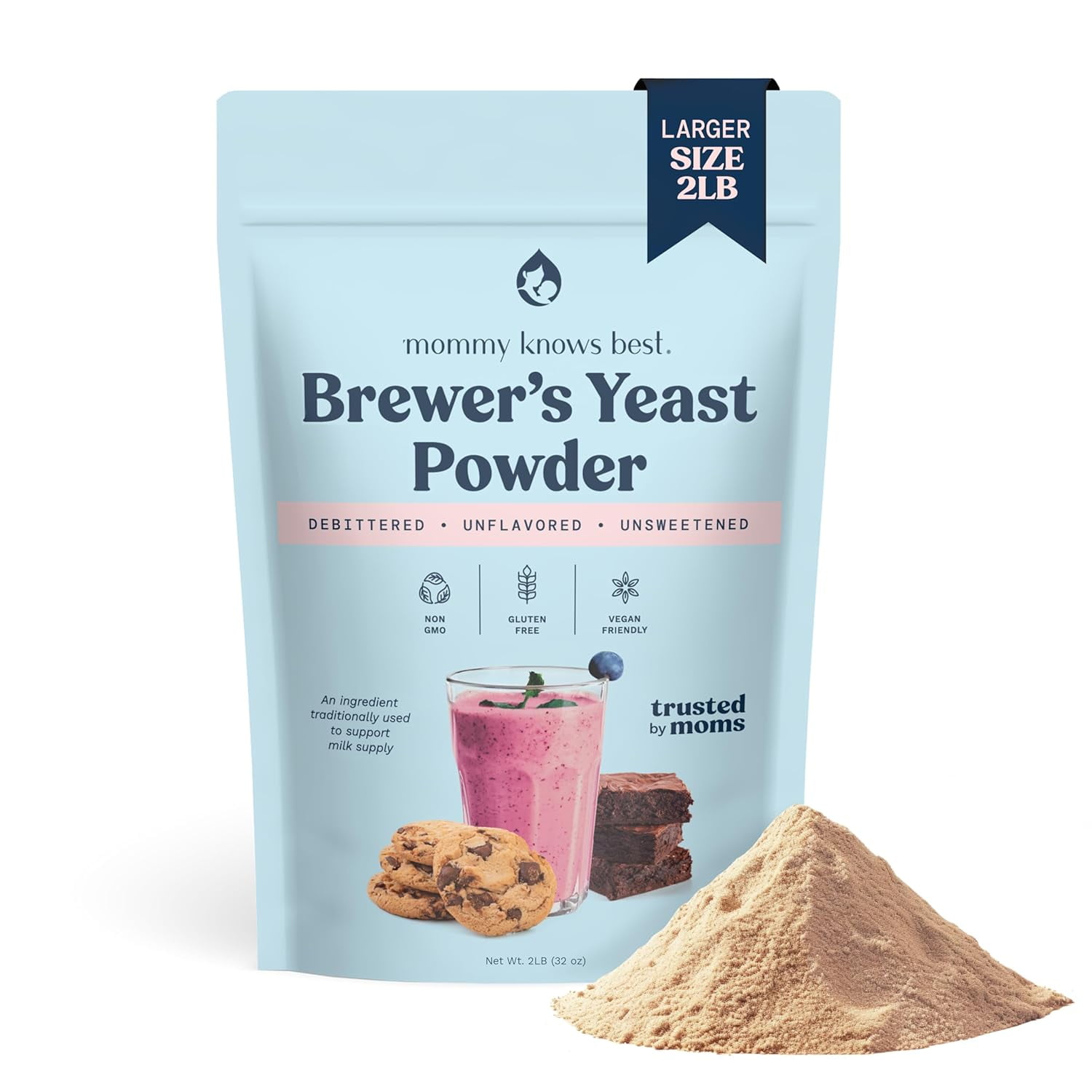 Brewers Yeast Powder For Lactation Brewer'S Yeast For Breastfeeding ...
