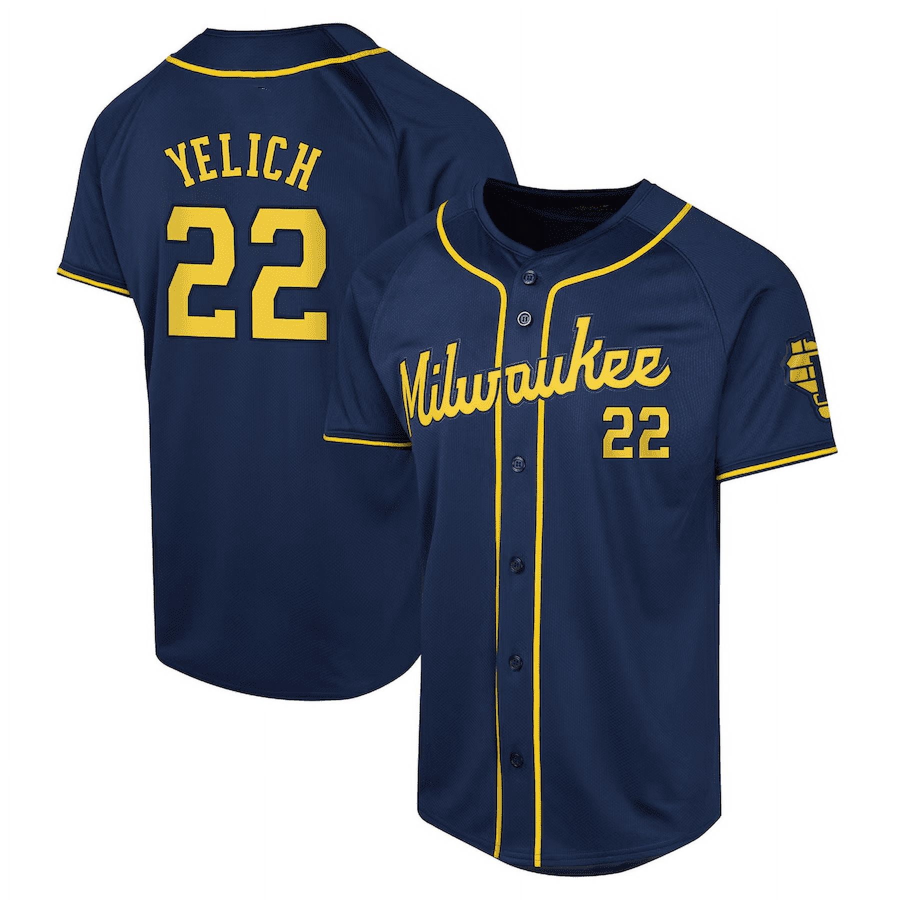 Brewers Youth Christian Yelich#22 Home Limited Player Jerseys Fans ...