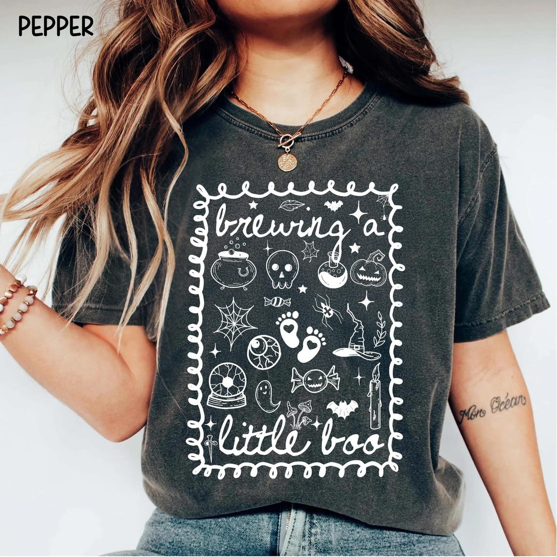 Brewing A Little Boo season Pregnancy Shirt, season Pregnancy ...