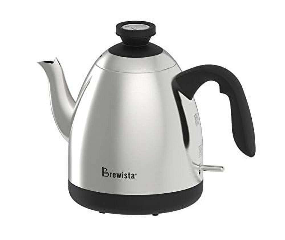 Brewista BSS12ESKA-NA Stout Spout Electric Switch Kettle, Stainless ...