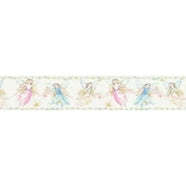 Brewster Vicky White Victorian Floral Border - Walmart.com