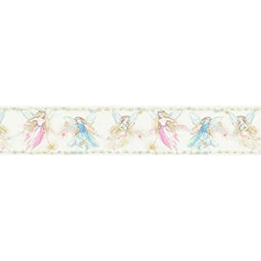Brewster Vicky White Victorian Floral Border - Walmart.com