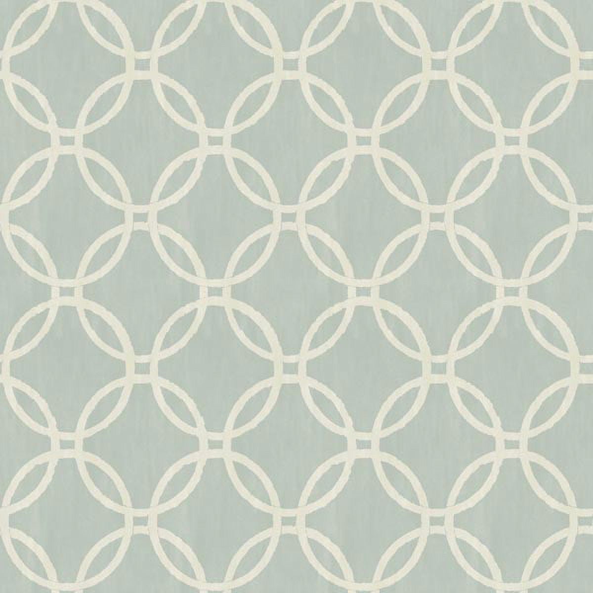 Brewster Eaton Blue Geometric Wallpaper - Walmart.com