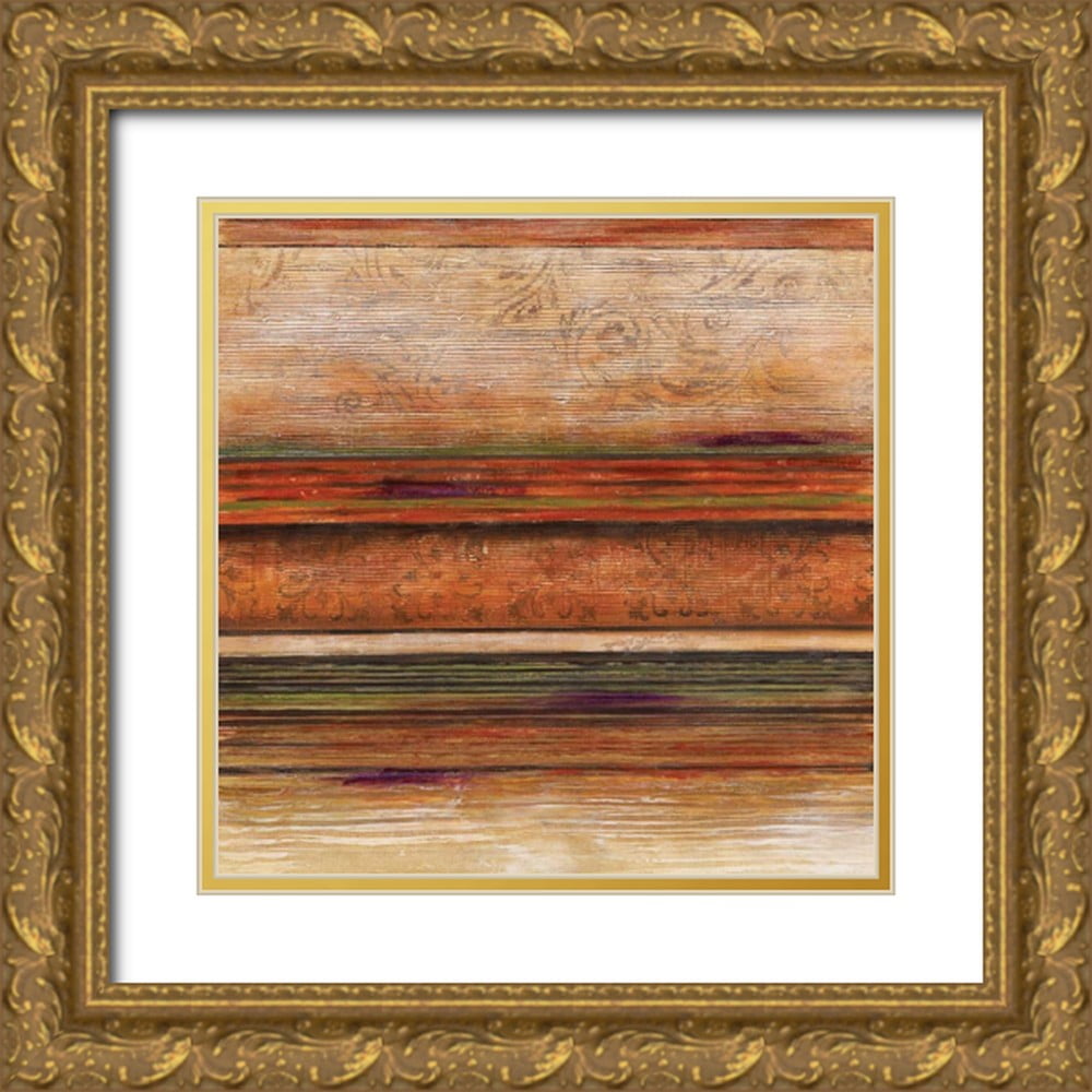 Brey, Michael 26x26 Gold Ornate Wood Framed with Double Matting Museum ...