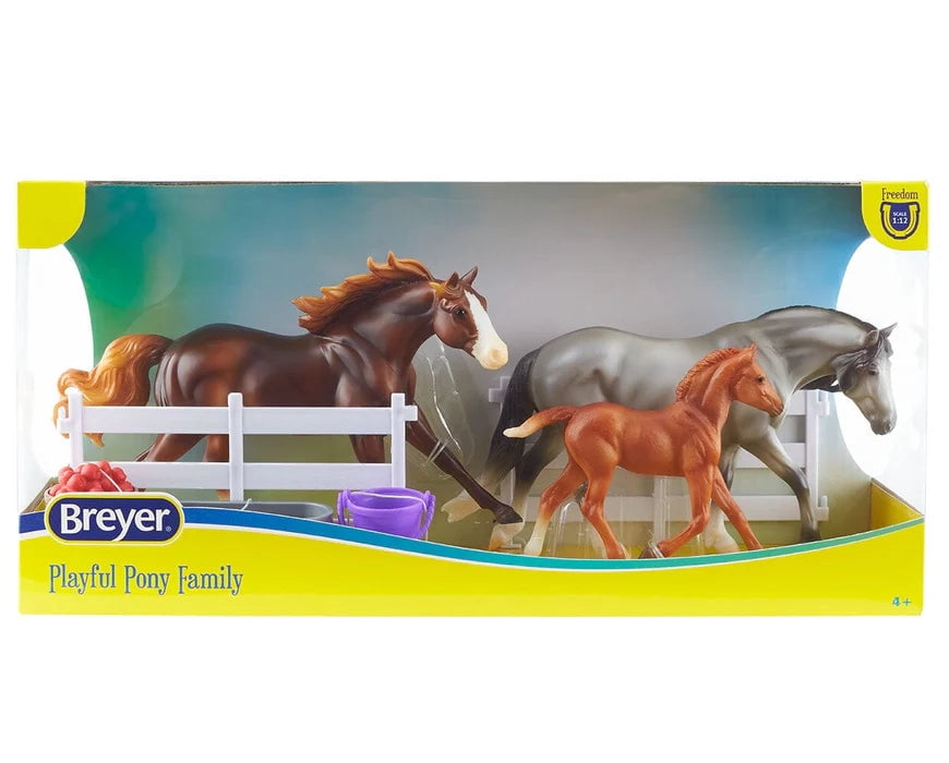 Breyer Horse #10229 Playful Pony Family Set - Brand New! - Walmart.com