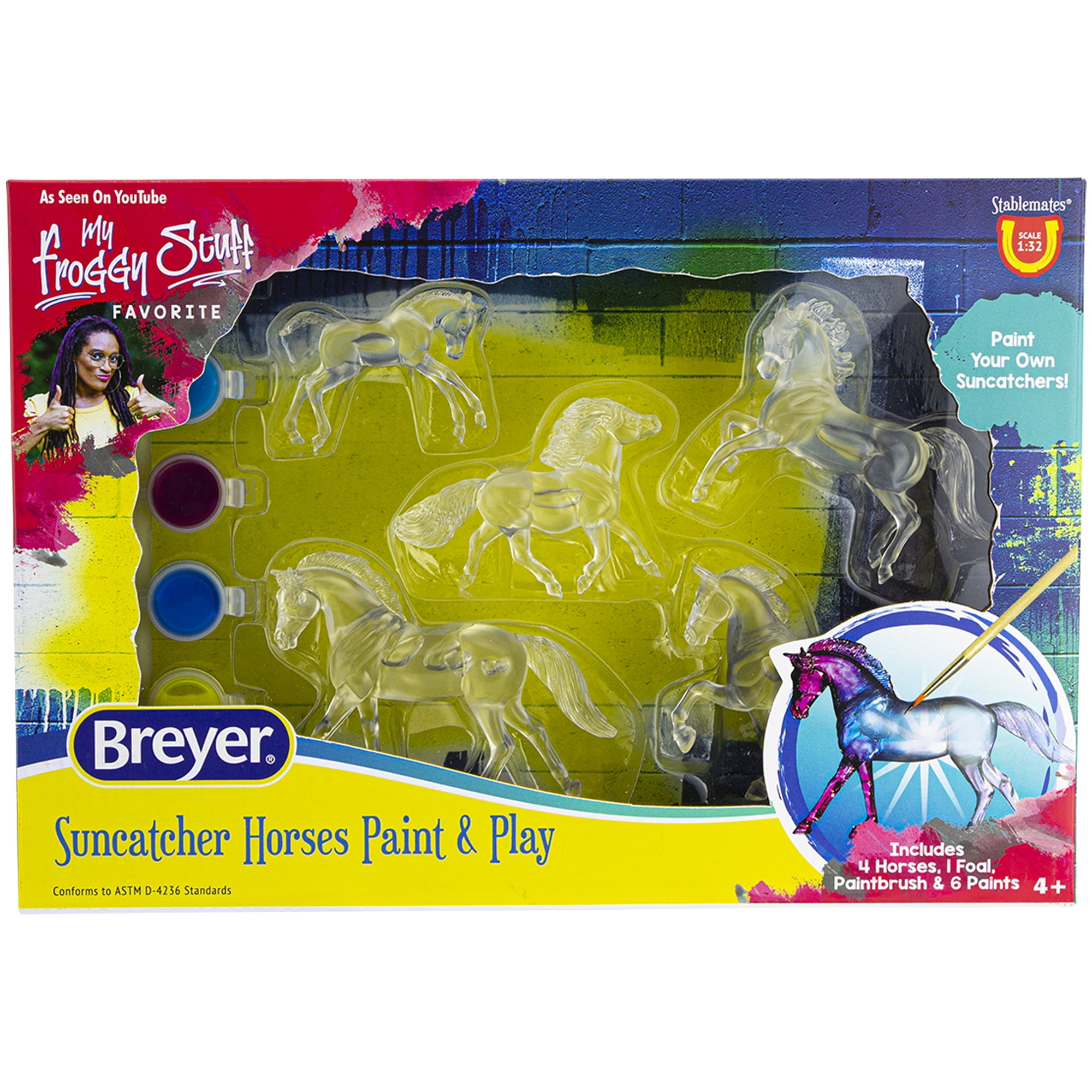 Breyer Horse Stablemates 1:32 Scale Suncatcher Art & Craft Kit (13 ...