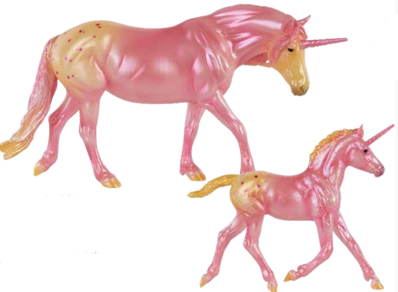 Breyer Freedom Series #10613 Candy Delights Unicorn & Foal Set ...