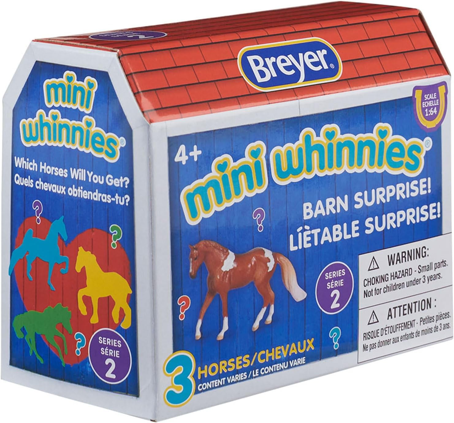 Breyer Horses Mini Whinnies Barn Surprise 3 Horses Random Assortment #B ...