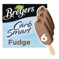 Breyers CarbSmart Creamy Fudge Frozen Dairy Dessert Bars Kosher Dairy ...