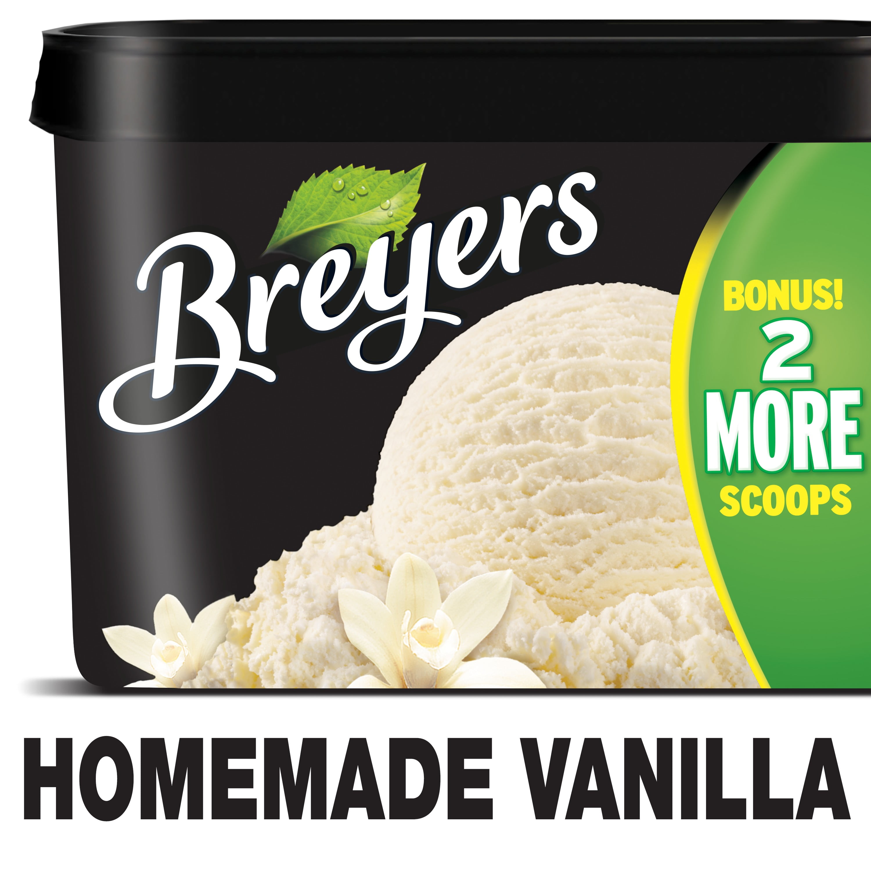 Breyers Original Ice Cream Homemade Vanilla 56 oz - Walmart.com
