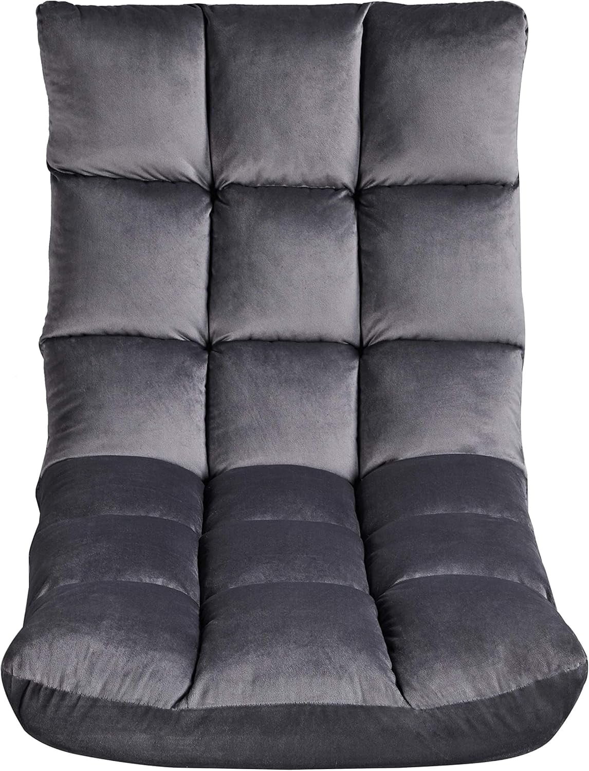 Brezey Floor Folding Chair with 14 Adjustable Positions Portable Padded ...