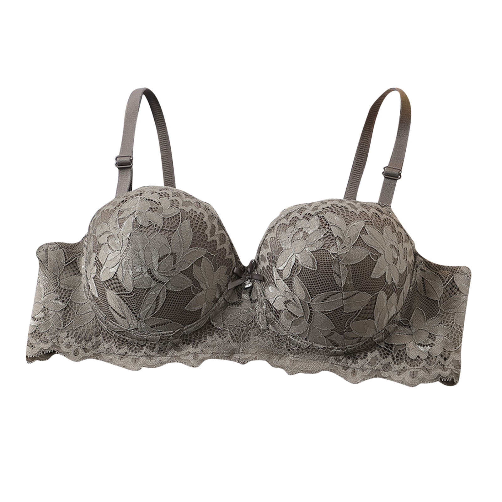 Brglopf Womens Comfort Wirefree Bra Full-Coverage Lifting Wireless ...