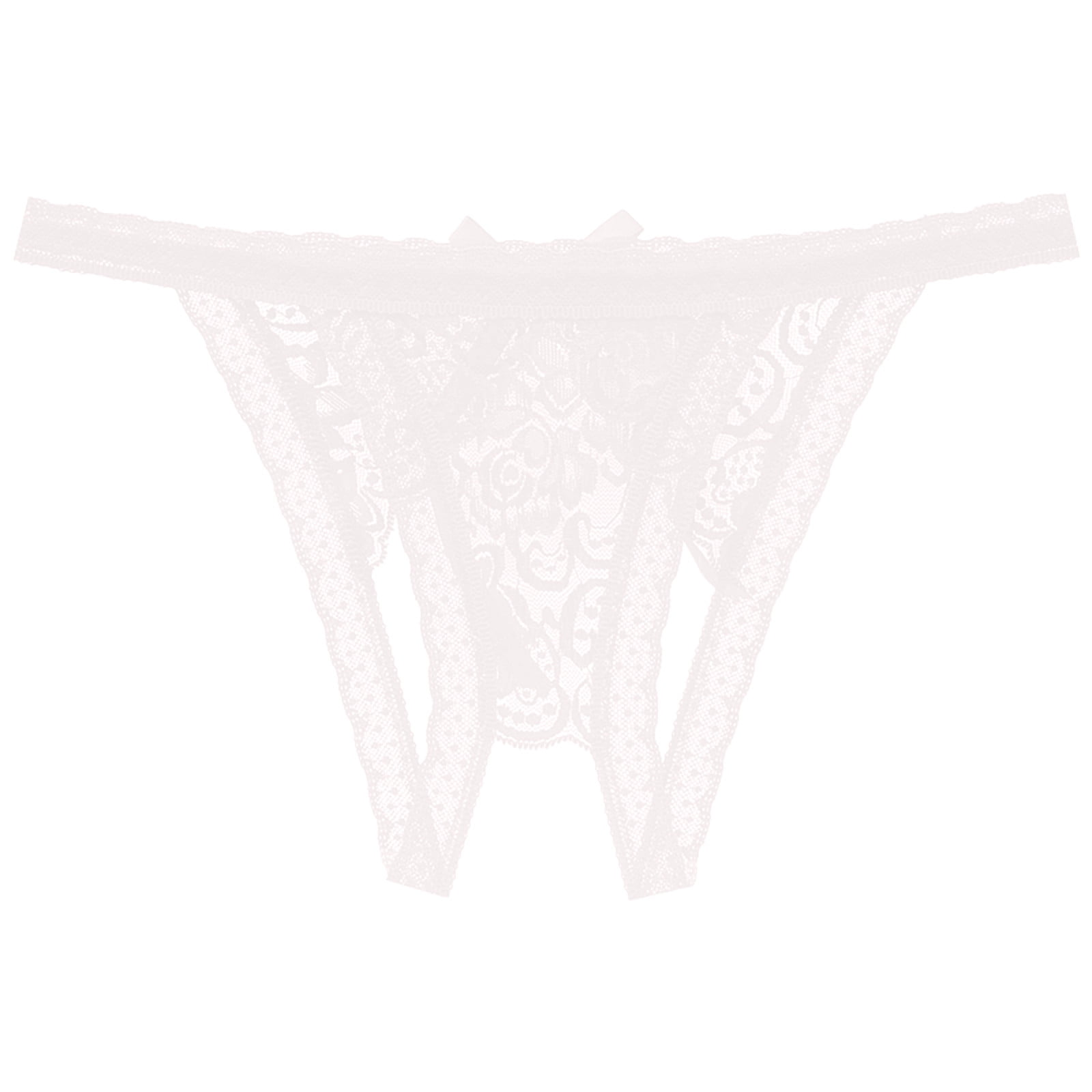 Brglopf Womens Lace Mesh G-String Thongs Panties Low Waist T-Back ...