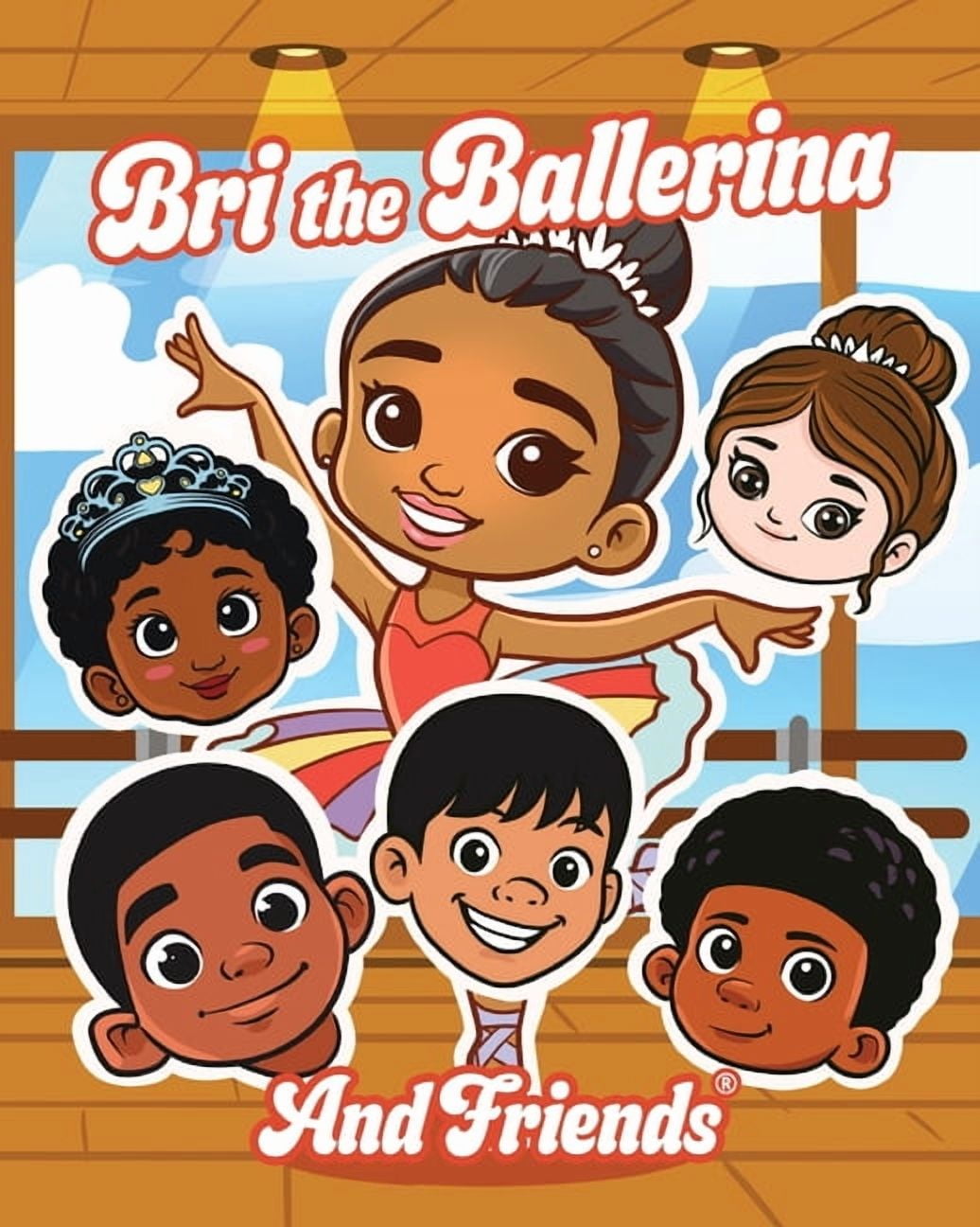 Bri the Ballerina and Friends Coloring Book, (Paperback) - Walmart.com
