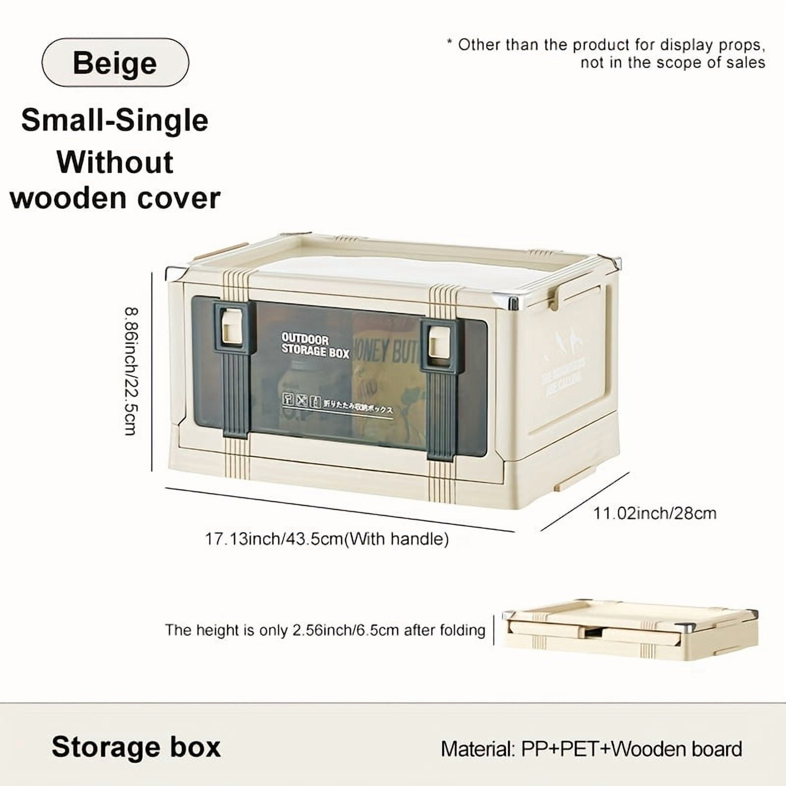 BriGen Tech Foldable Organizer - Multi-Layer Storage Box for Camping ...