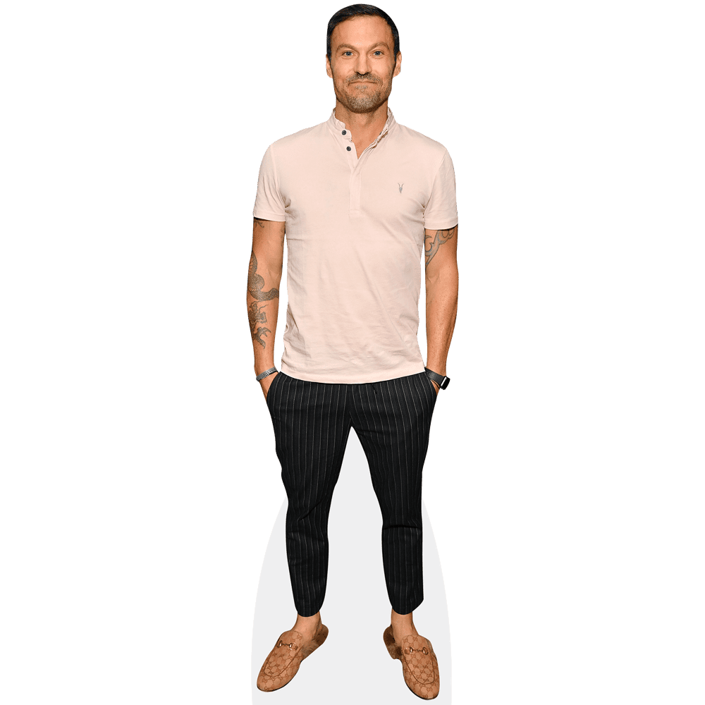 Brian Austin Green (Pink Top) Mini Cardboard Cutout Standee - Walmart.com