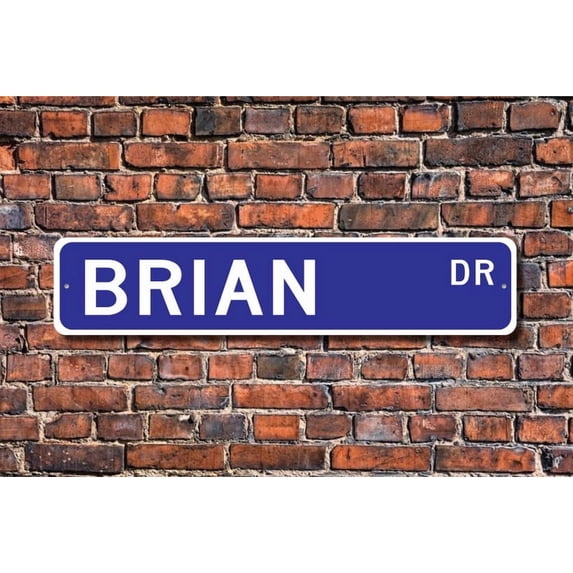 Brian Brian Sign Brian Gift Brian Fan Child Gift Grandchild Gift Brian ...