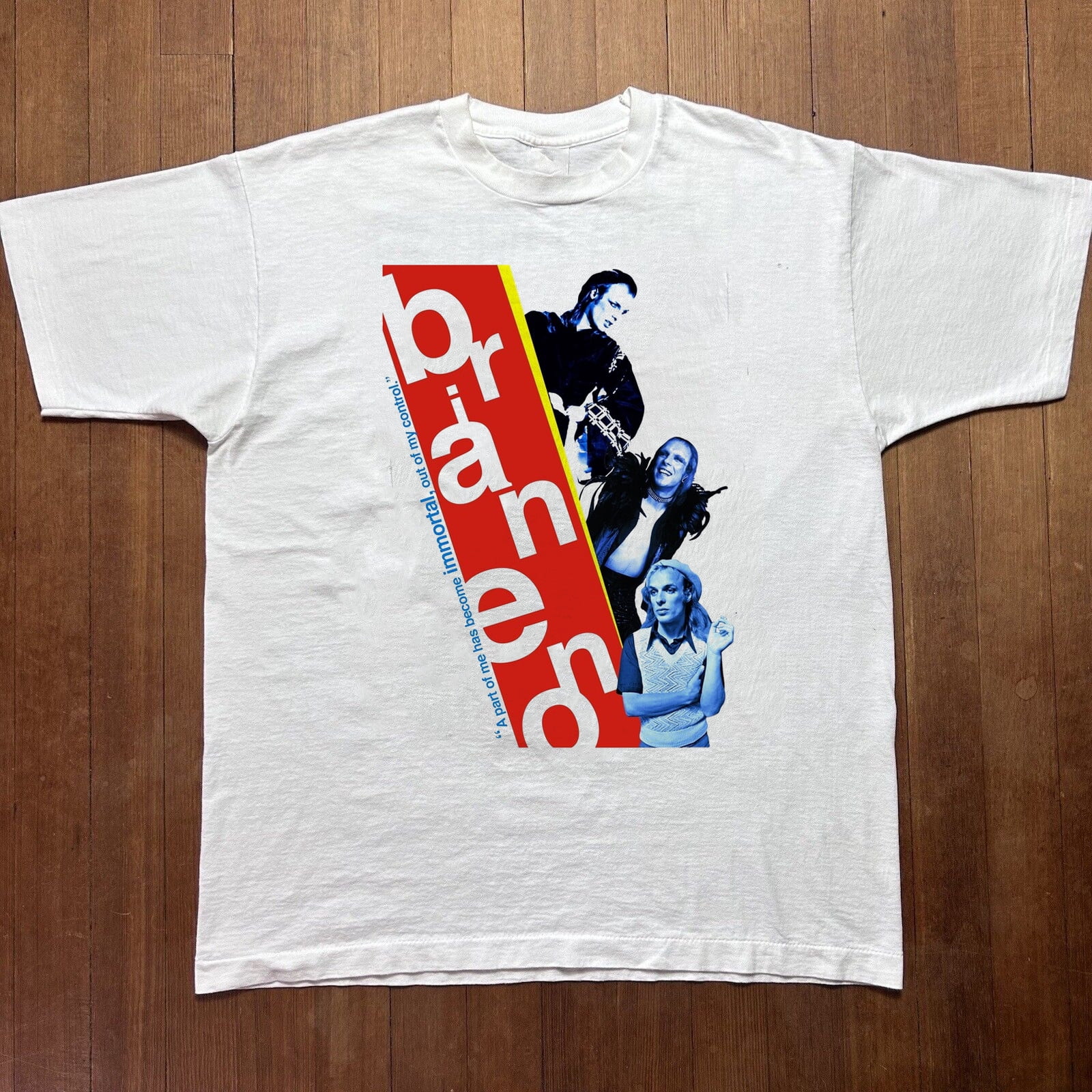 Brian Eno White T-Shirt Cotton All Size Gift For Men Women - Walmart.com