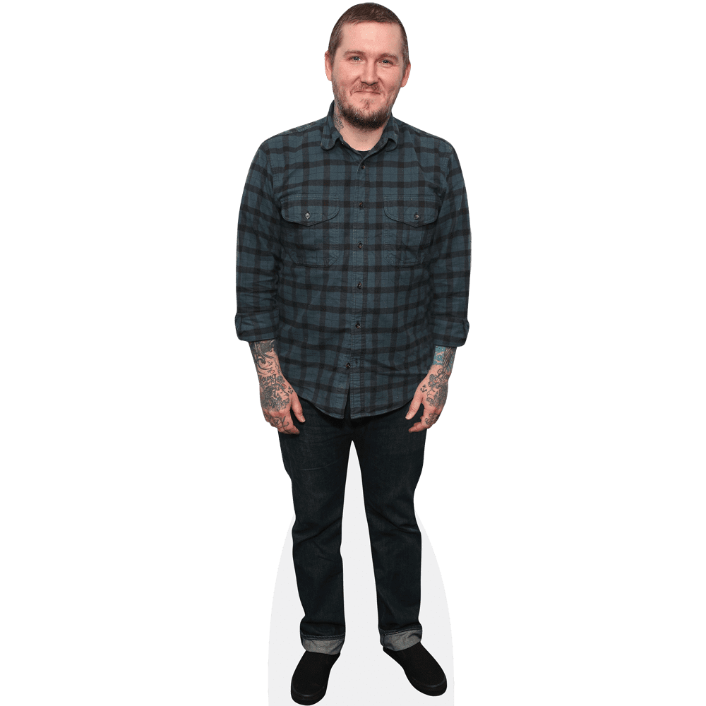 Brian Fallon (Checked Shirt) Lifesize Cardboard Cutout Standee ...
