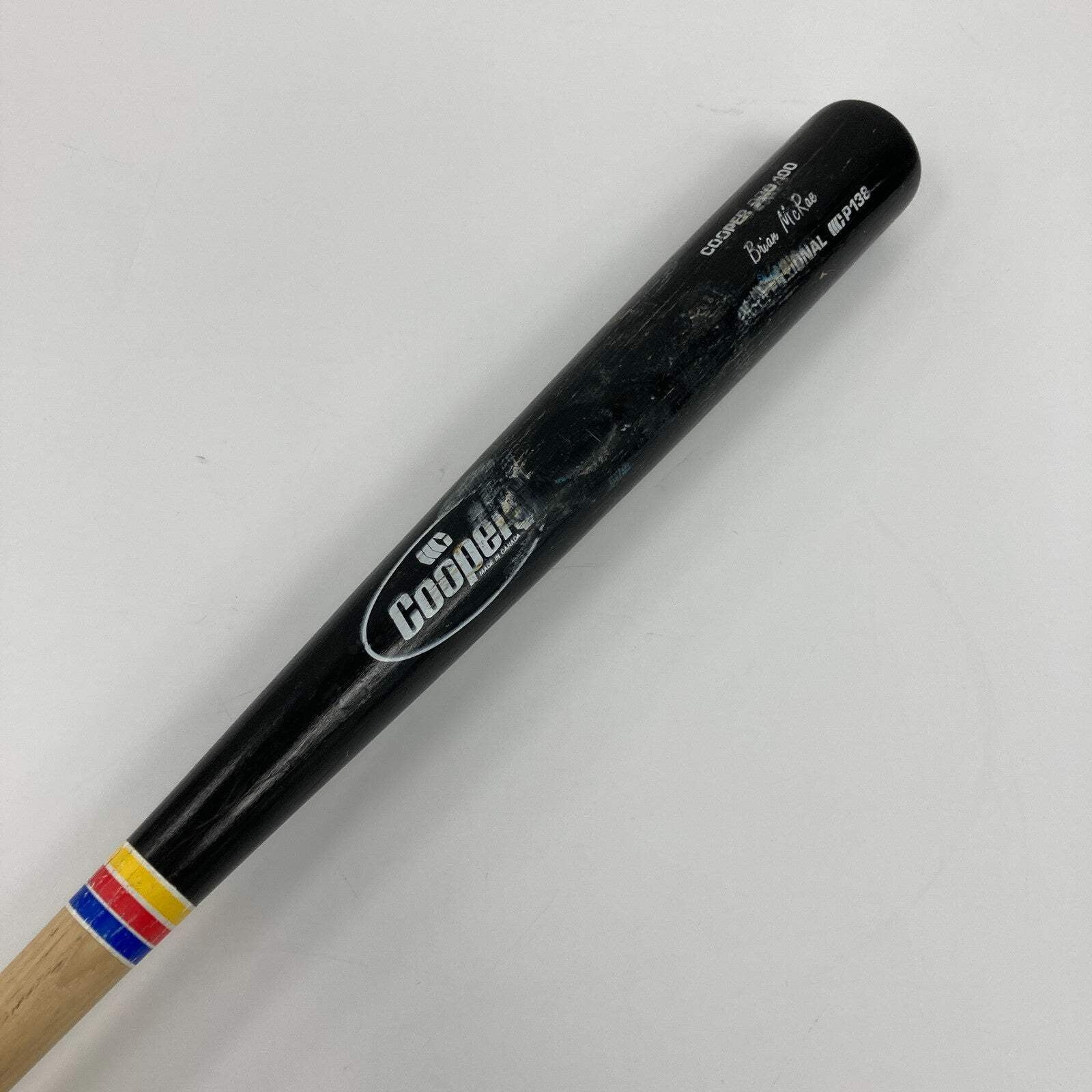 Brian McRae Game Used Signed Cooper Baseball Bat New York Mets ...