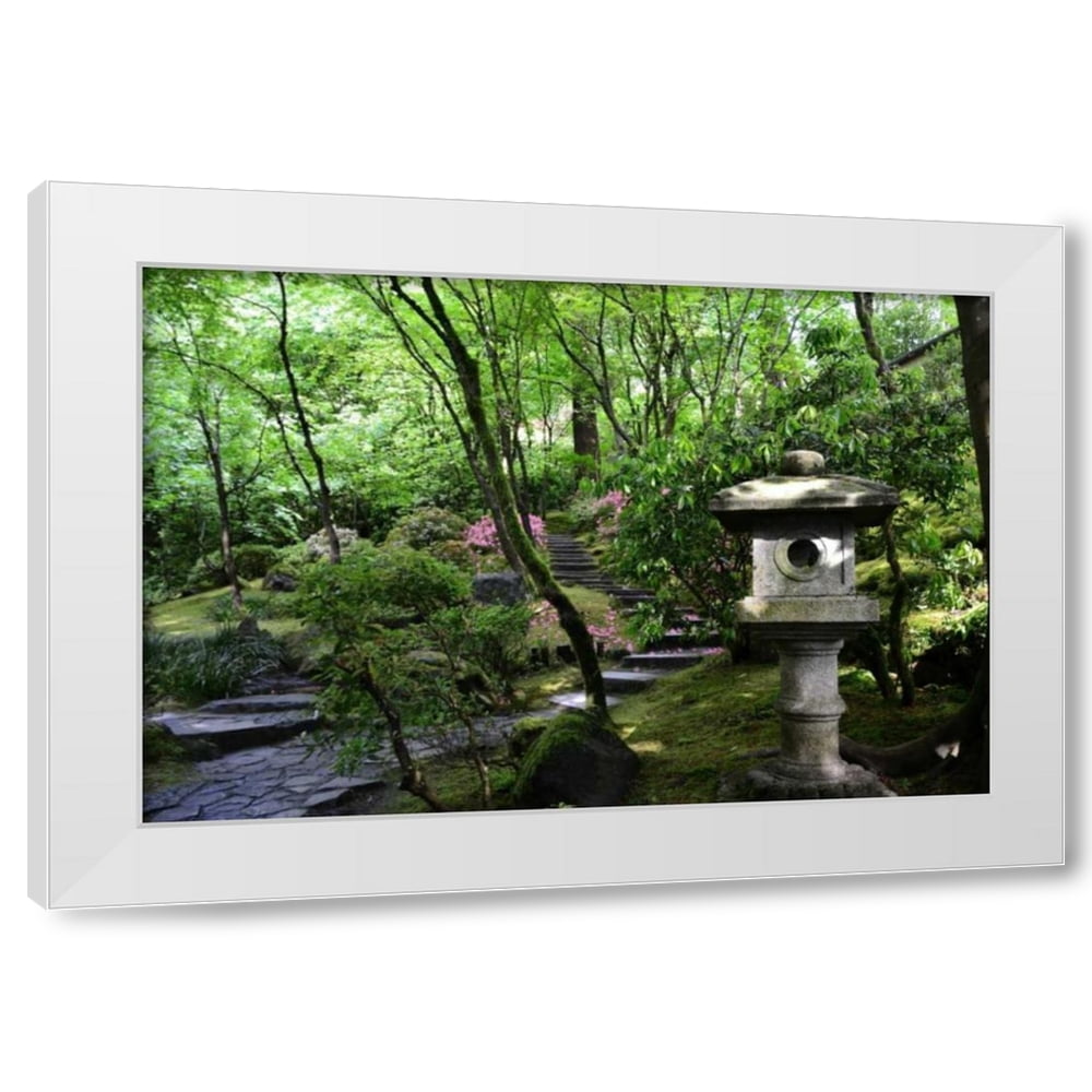 Brian Moore 4x24 White Modern Wood Framed Wall Art Titled - In the ...