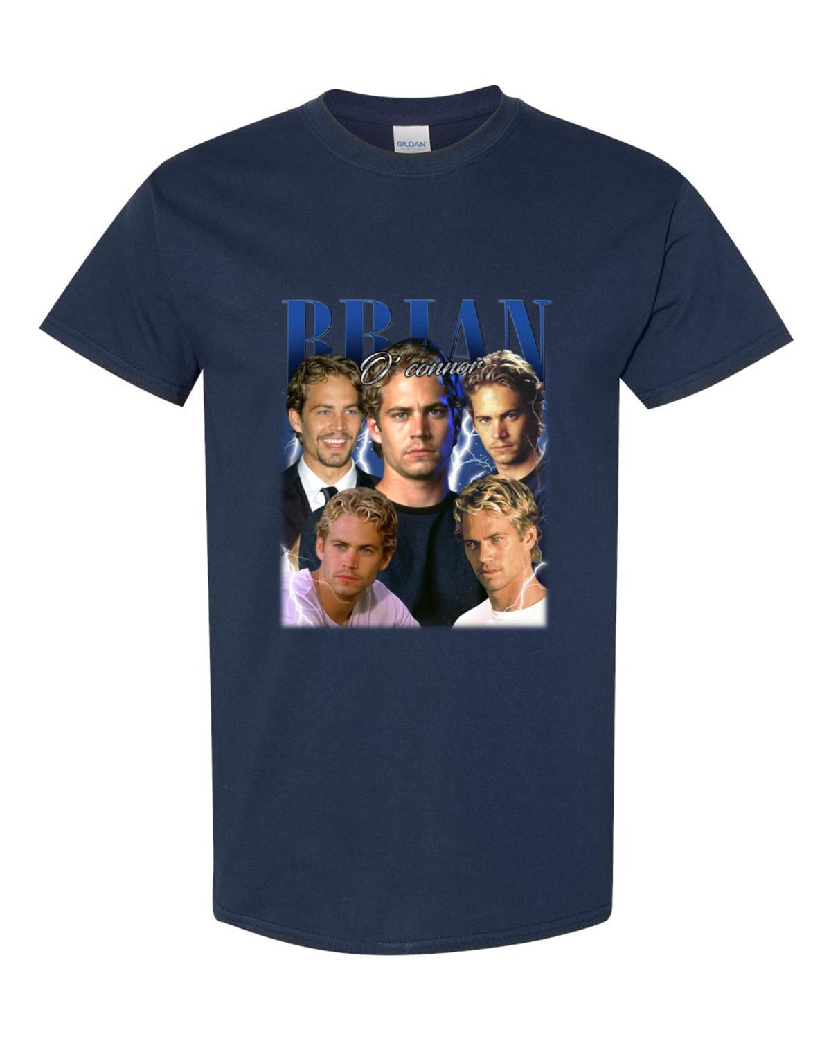 Brian O'Connor T-Shirt Fast and Furious Tribute Graphic Style, for men ...