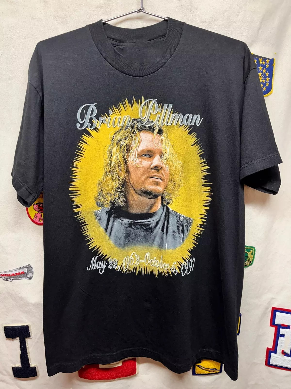 Brian Pillman Wrestling Black T-Shirt Black Cotton All Size Shirt BH172 ...