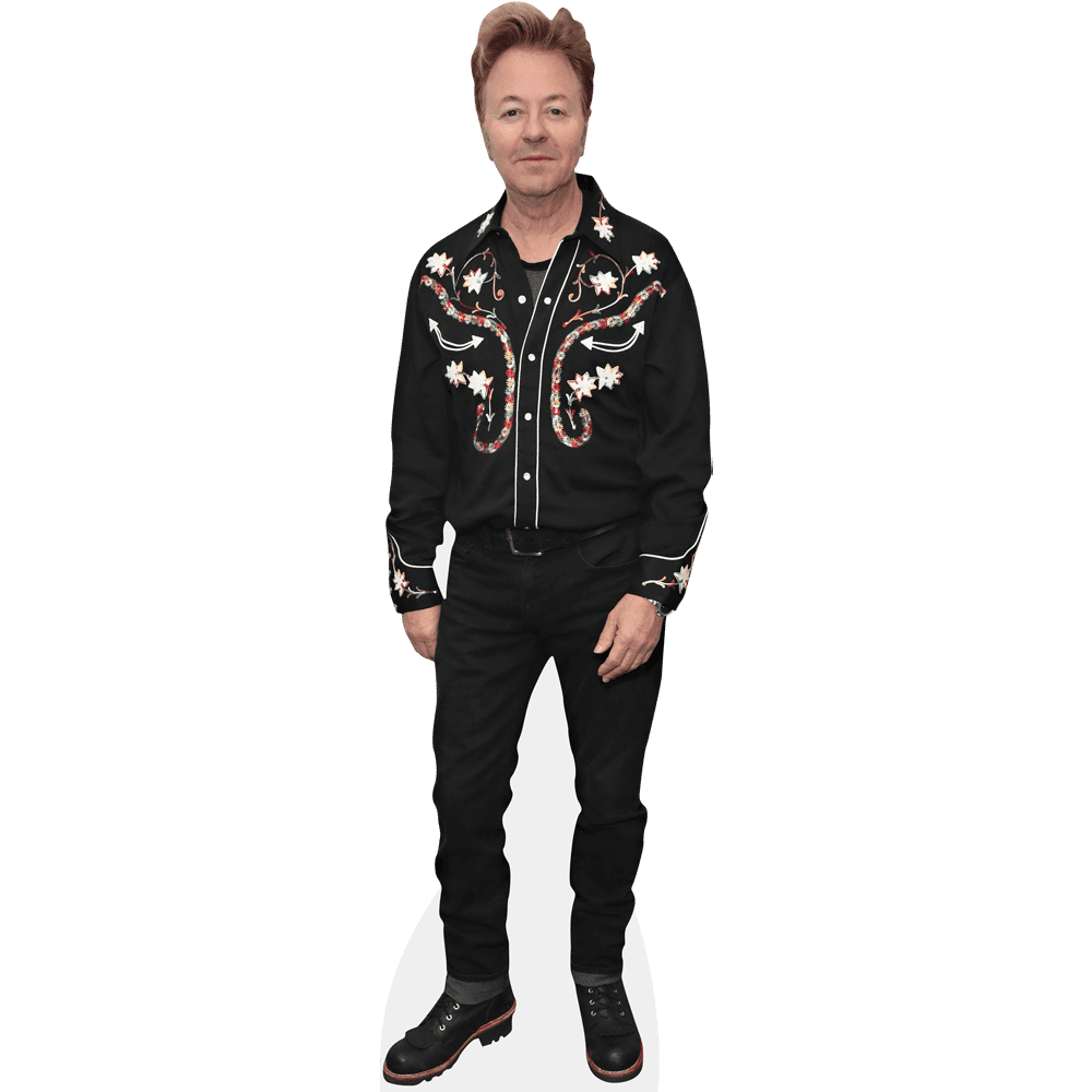Brian Setzer (Black Outfit) Lifesize Cardboard Cutout Standee - Walmart.com