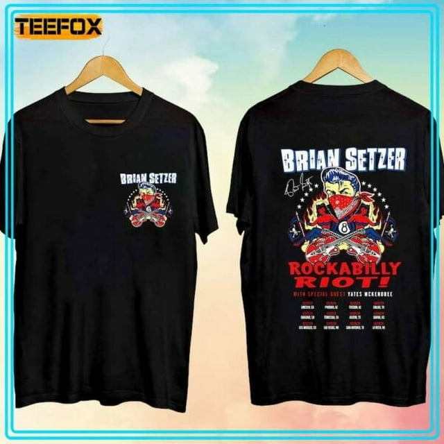 Brian Setzer Rockabilly Riot Tour 2024 Concert T-Shirt - Walmart.com Brian Setzer Rockabilly Riot Tour 2024 Concert T-Shirt - Walmart.com