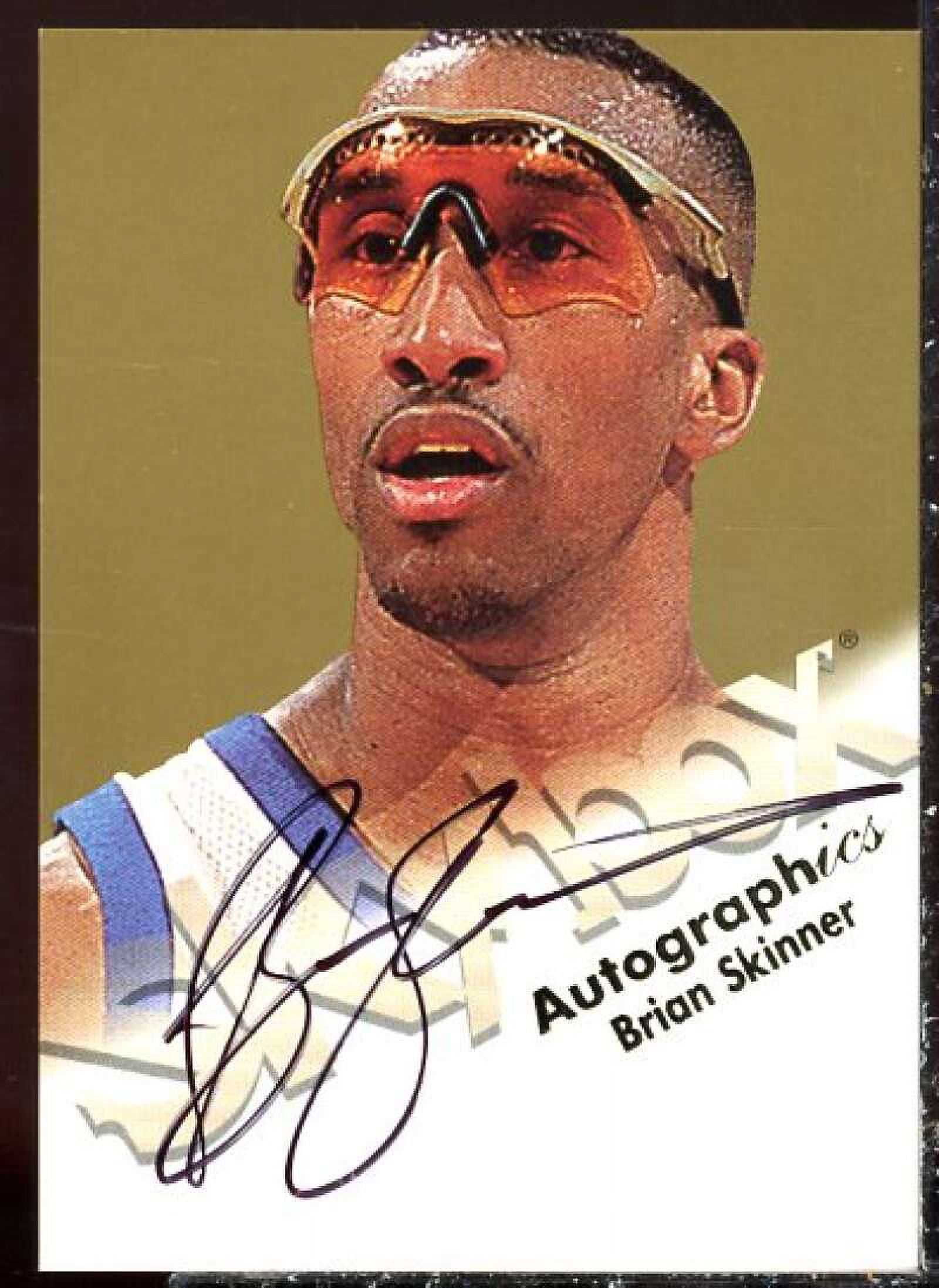 Brian Skinner Card 1998-99 SkyBox Premium Autographics #112 - Walmart.com