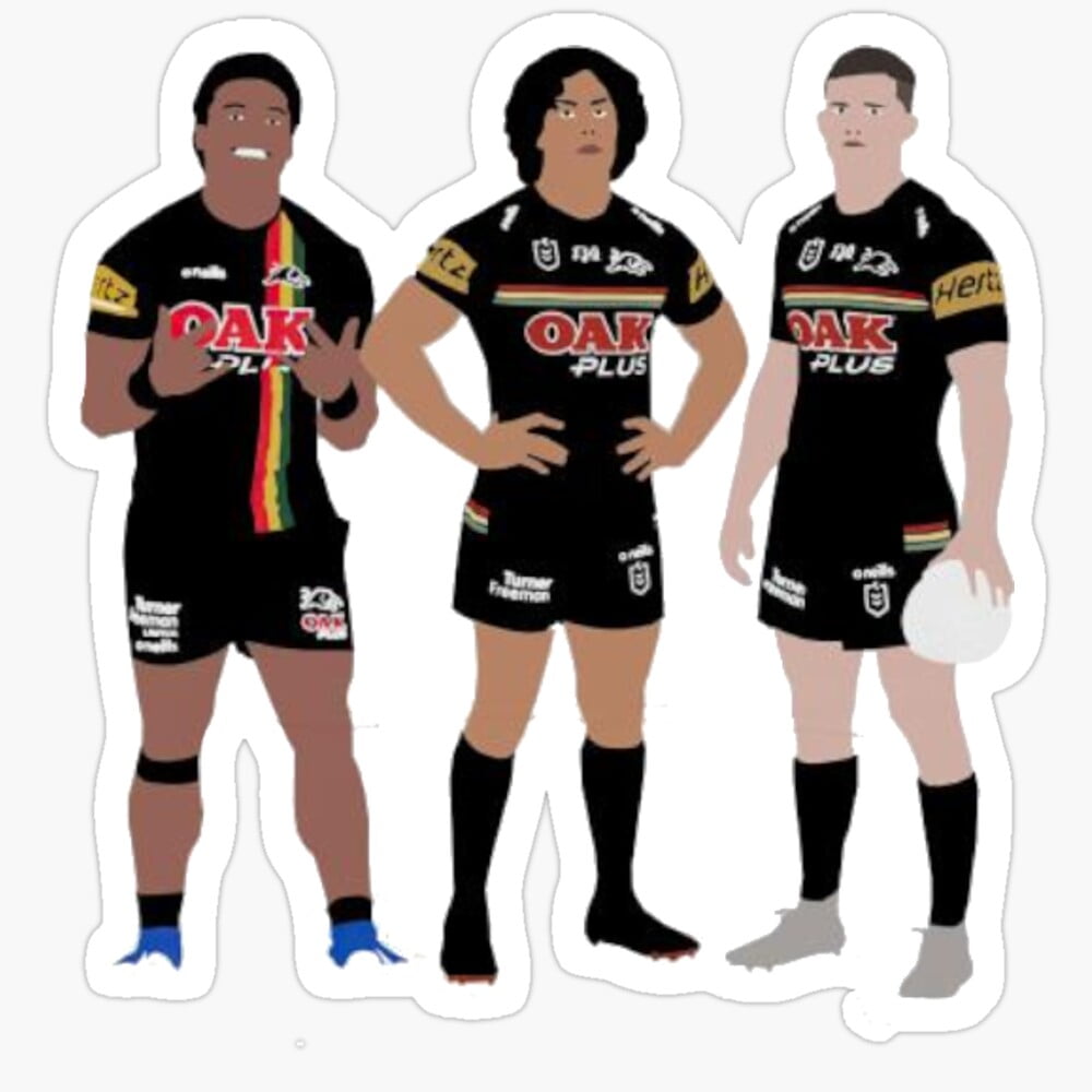 Brian To'O, Jarome Luai And Nathan Cleary Sticker Phone Decal Water ...