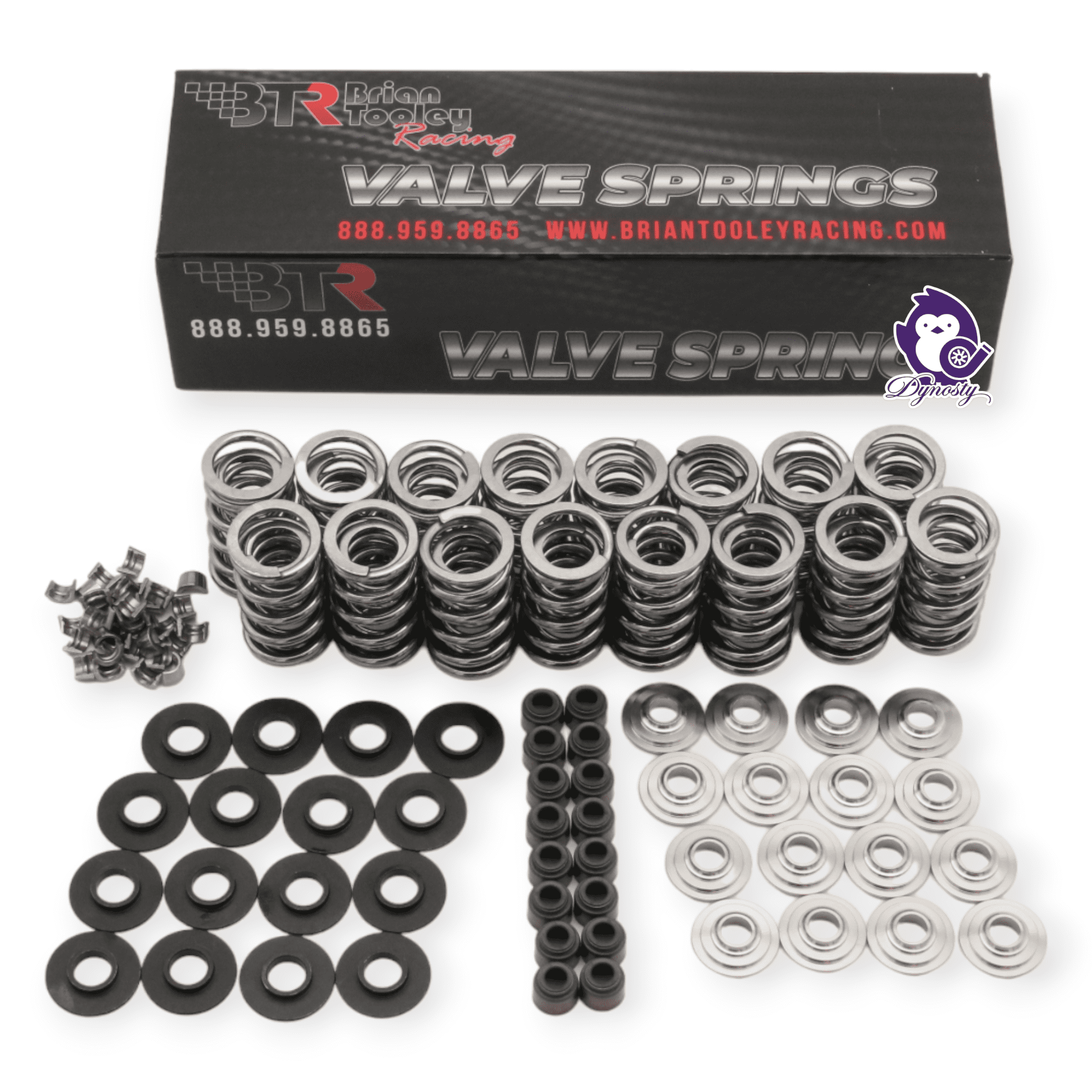 Brian Tooley Racing BTR LS .660" Dual Valve Springs Platinum Kit with ...
