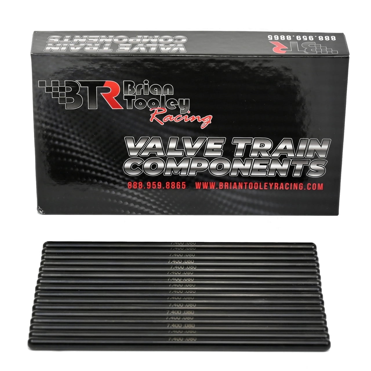 Brian Tooley Racing BTR LS Chromoly Pushrods 5/16 Diameter 4.8 5.3 6.0 LS6 LS2 LS3 7.4 BTR ...