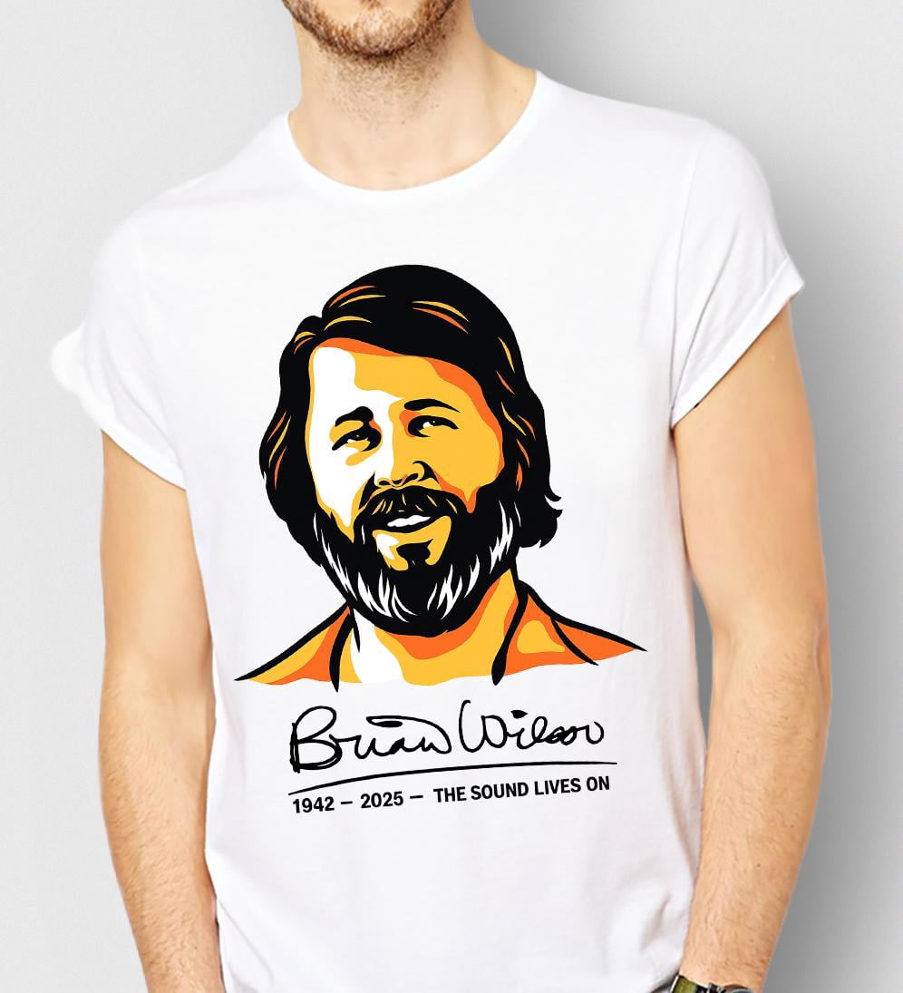 Brian Wilson Tribute Shirt – Retro Memorial Tee for Music Fans – 1942 ...