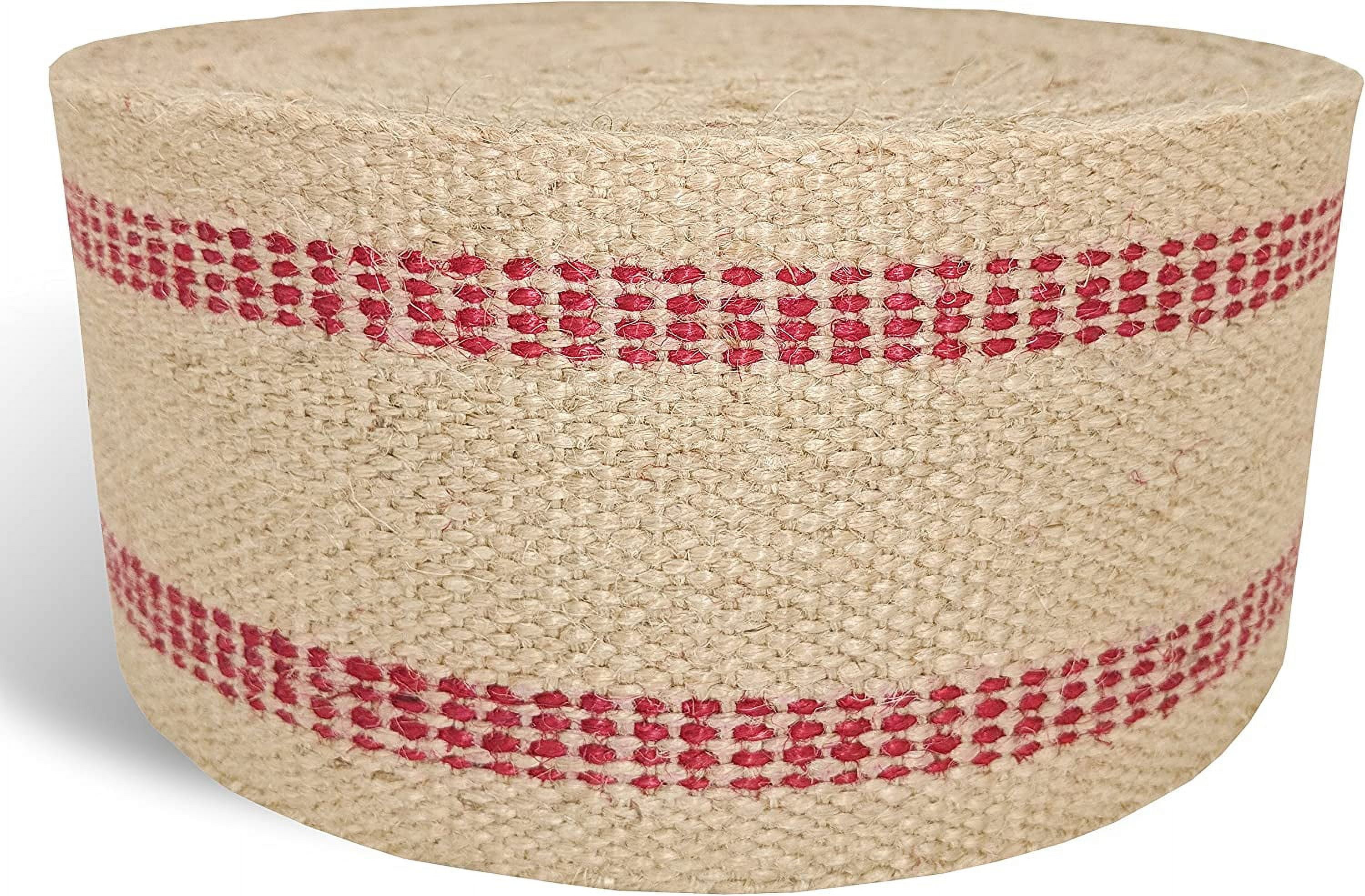 Briar Hill 3.5 Inch x 20 Yard Upholstery or Craft Jute Webbing, Natural ...
