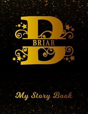 Briar My Story Book: Personalized Letter B First Name Blank Draw ...